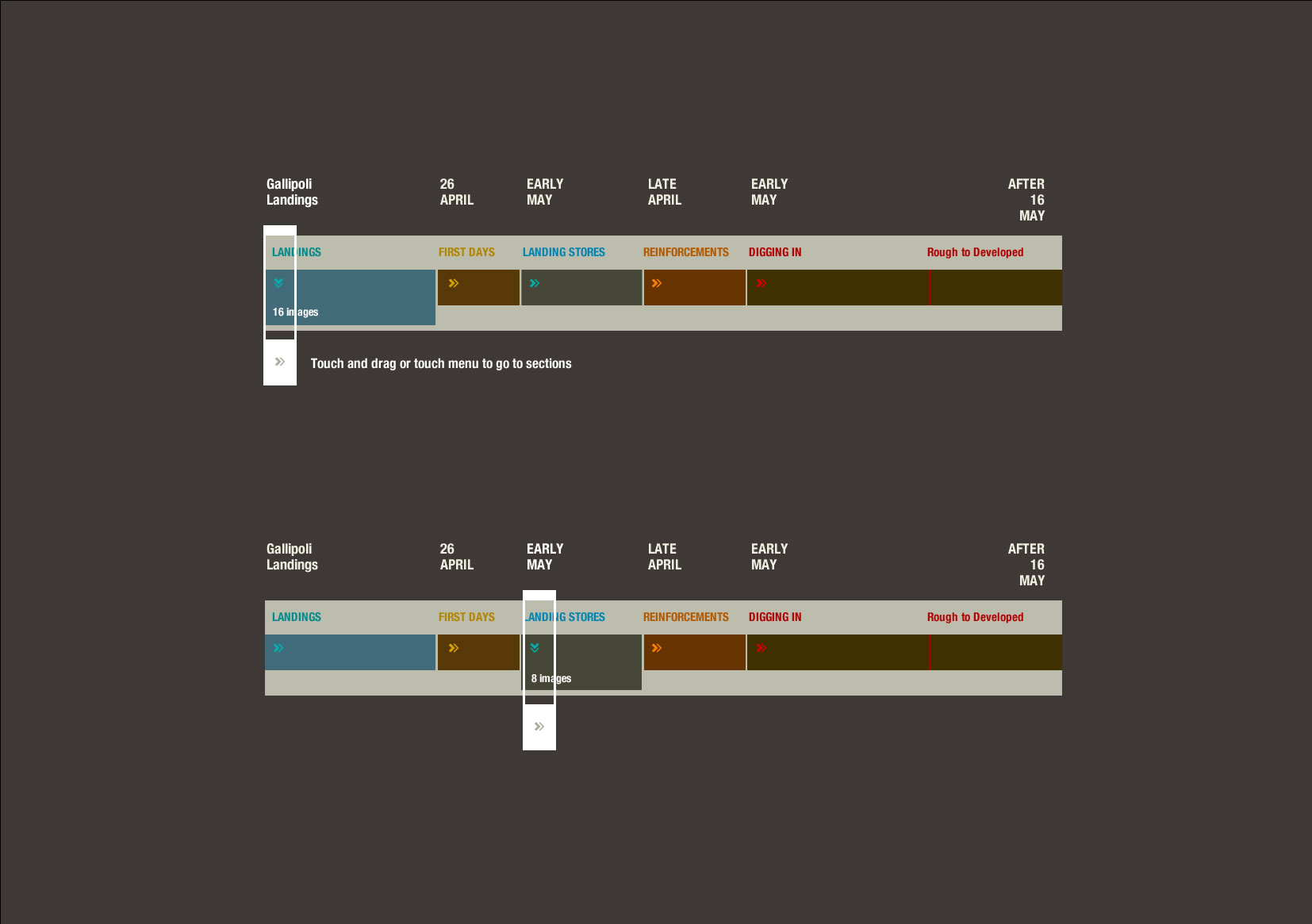 Gallipoli: The scale of our war | Digital timeline | Best Awards