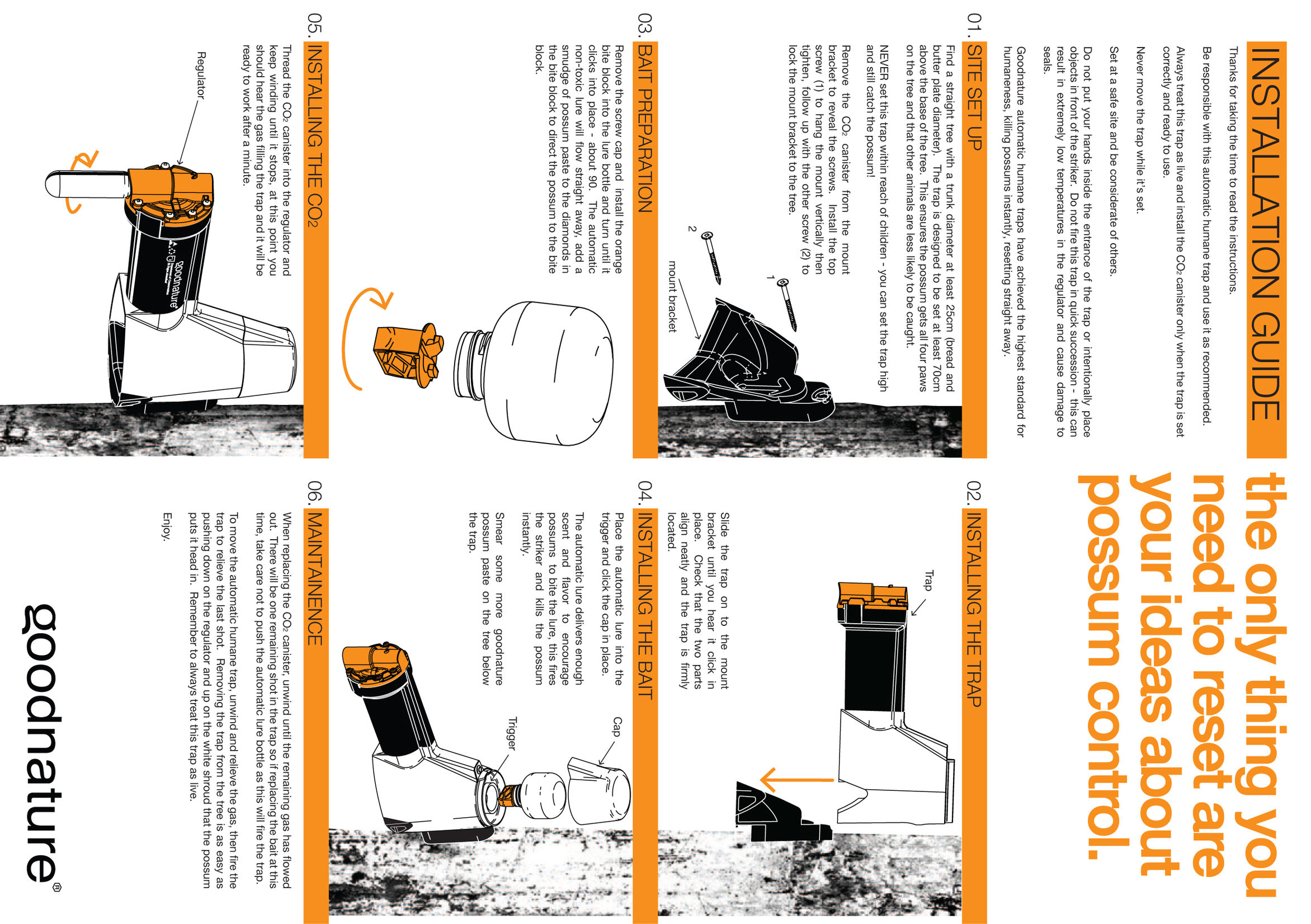 Goodnature Automatic Humane Possum Trap | Best Awards