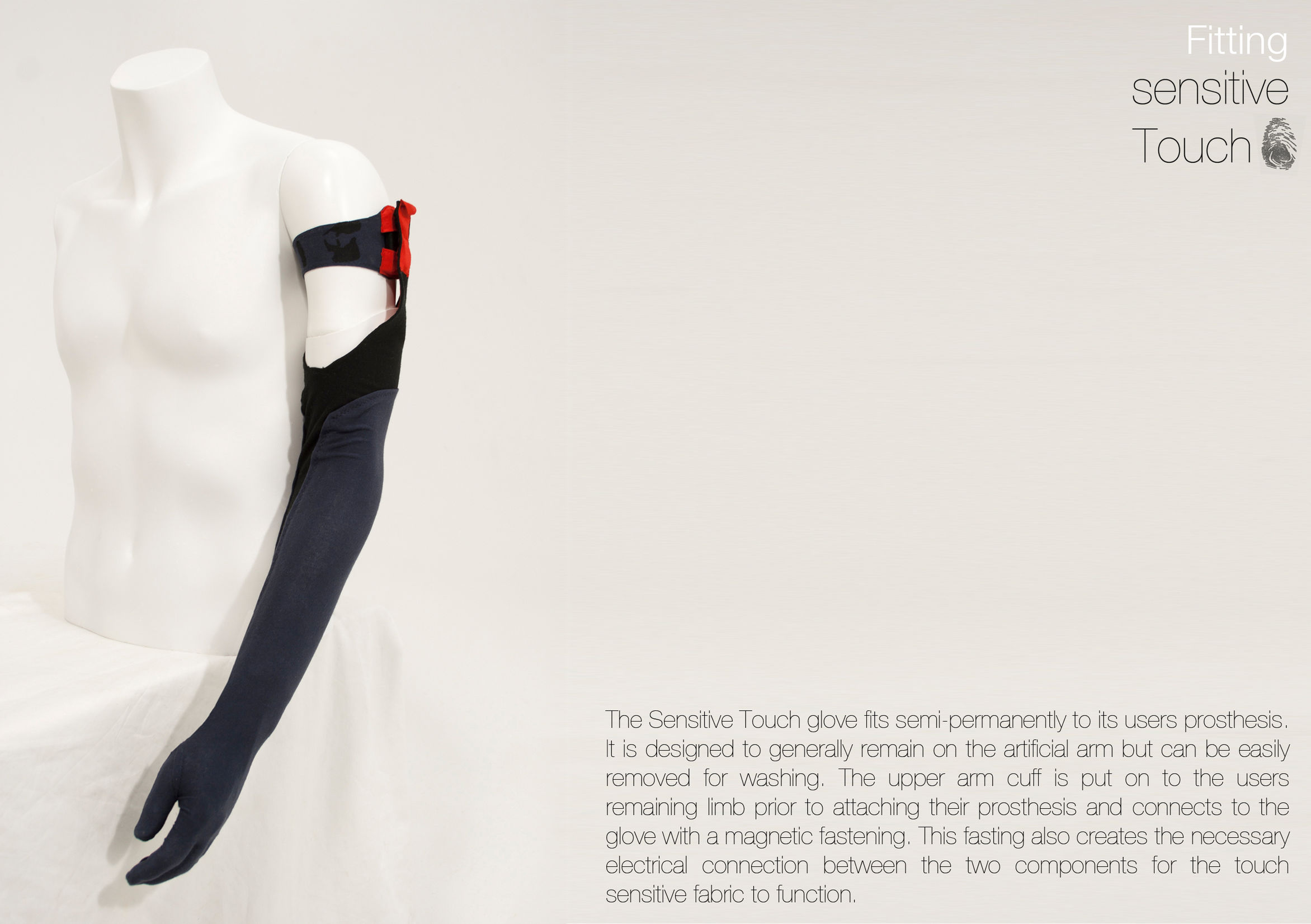 Sensitive Touch - Intelligent Gloves for Prosthetic Arms. | Best Awards