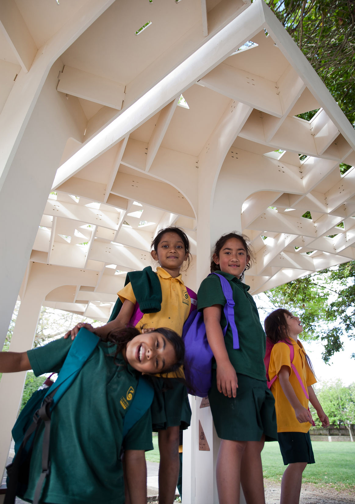 Onehunga Primary School Seating Shelters | Best Awards