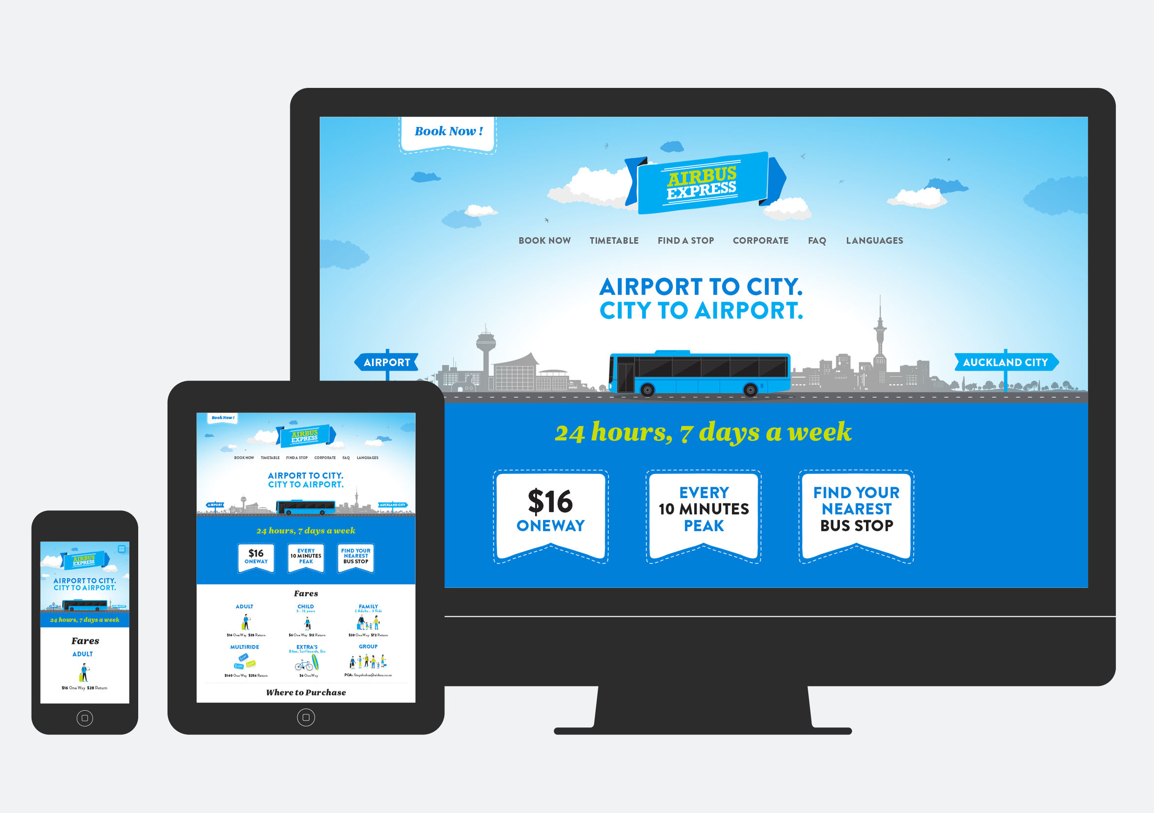 Airbus Express Website | Best Design Awards