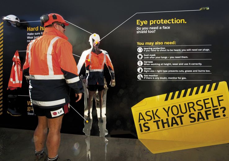 Site Safety Installation - Pop-up Displays | Best Awards