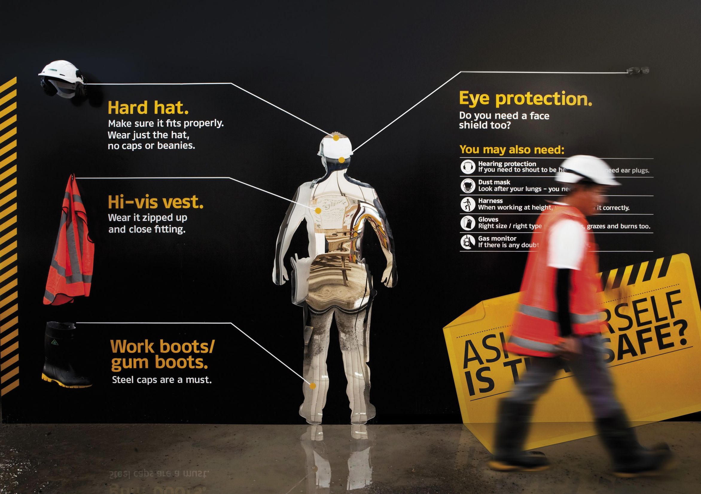 Site Safety Installation - Pop-up Displays | Best Awards