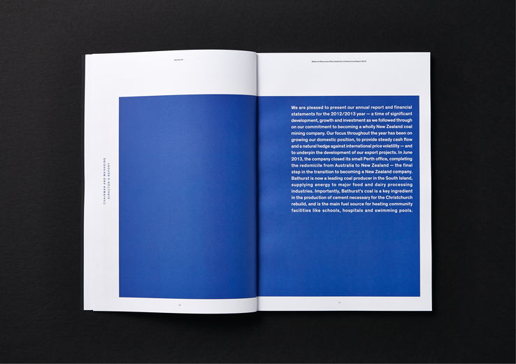 Bathurst Annual Report | Best Design Awards