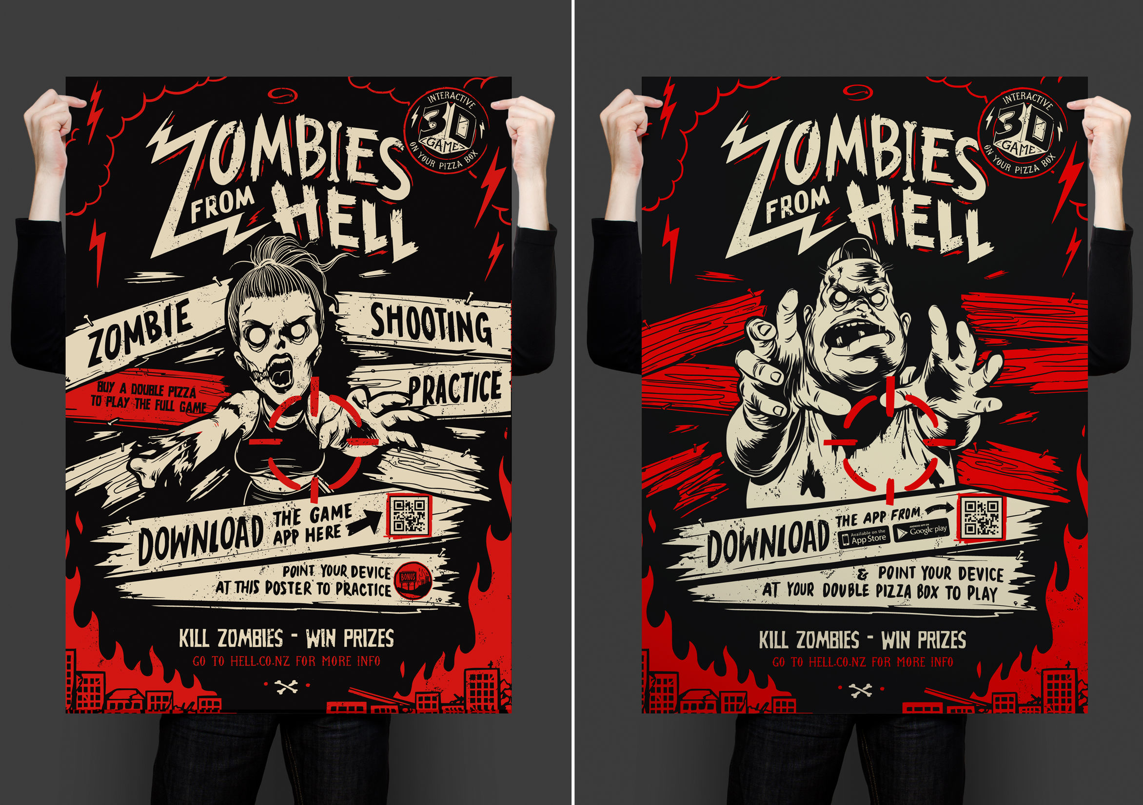 Hell Pizza - Zombies From Hell | Best Awards