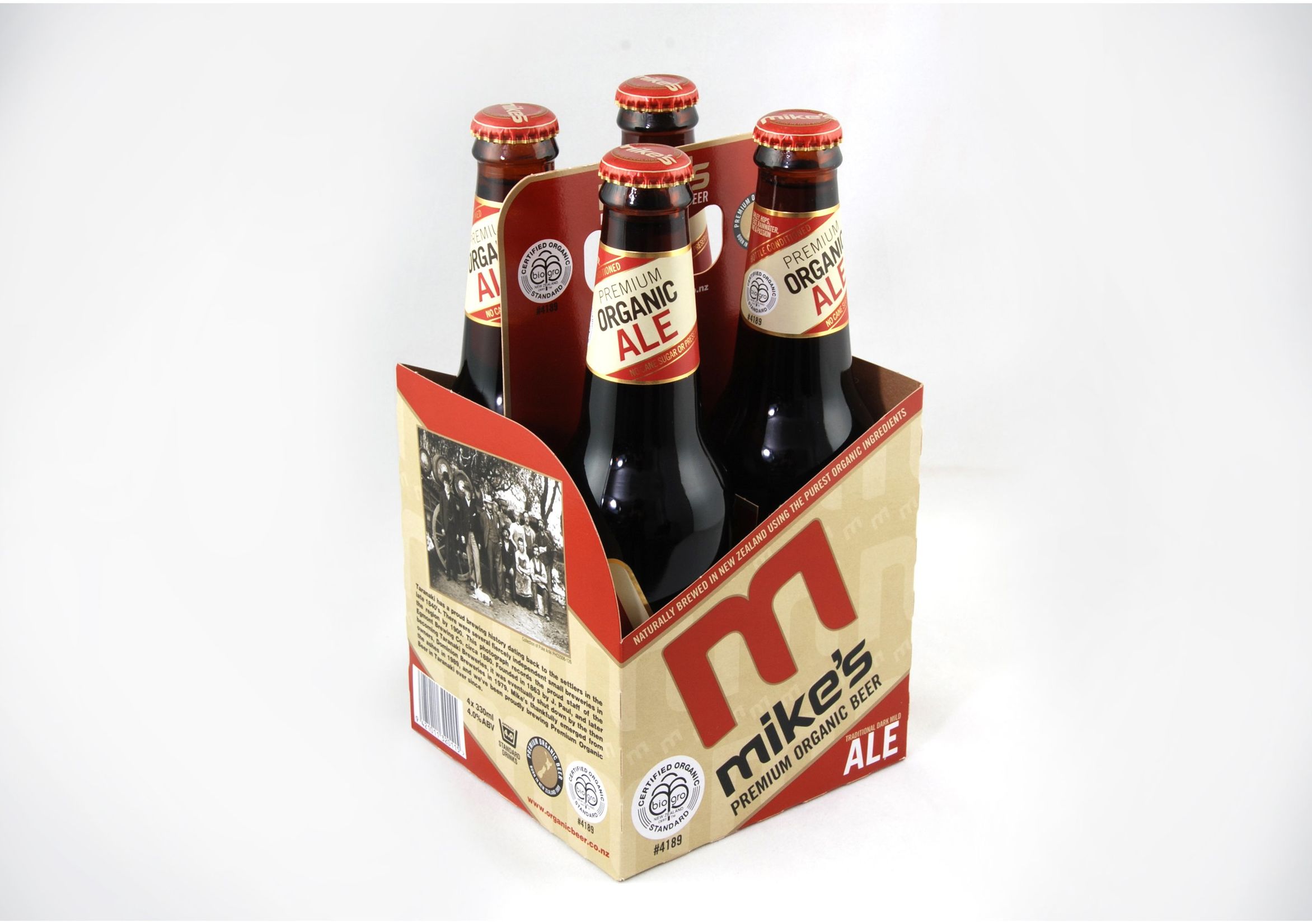 Mikes Premium Organic Beer | Best Awards