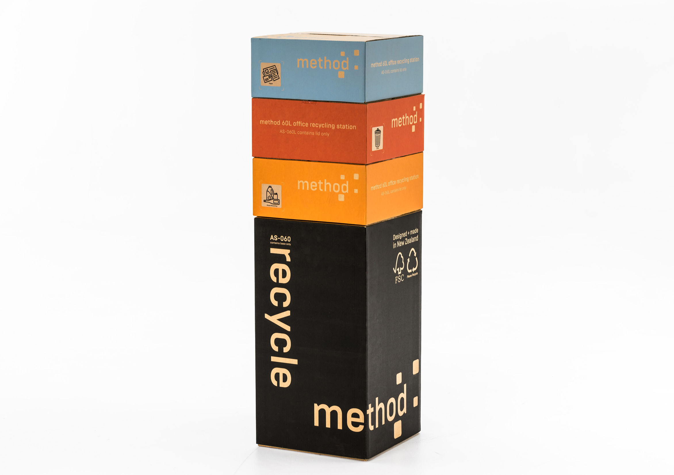 Method - Recycling Bin Packaging | Best Awards
