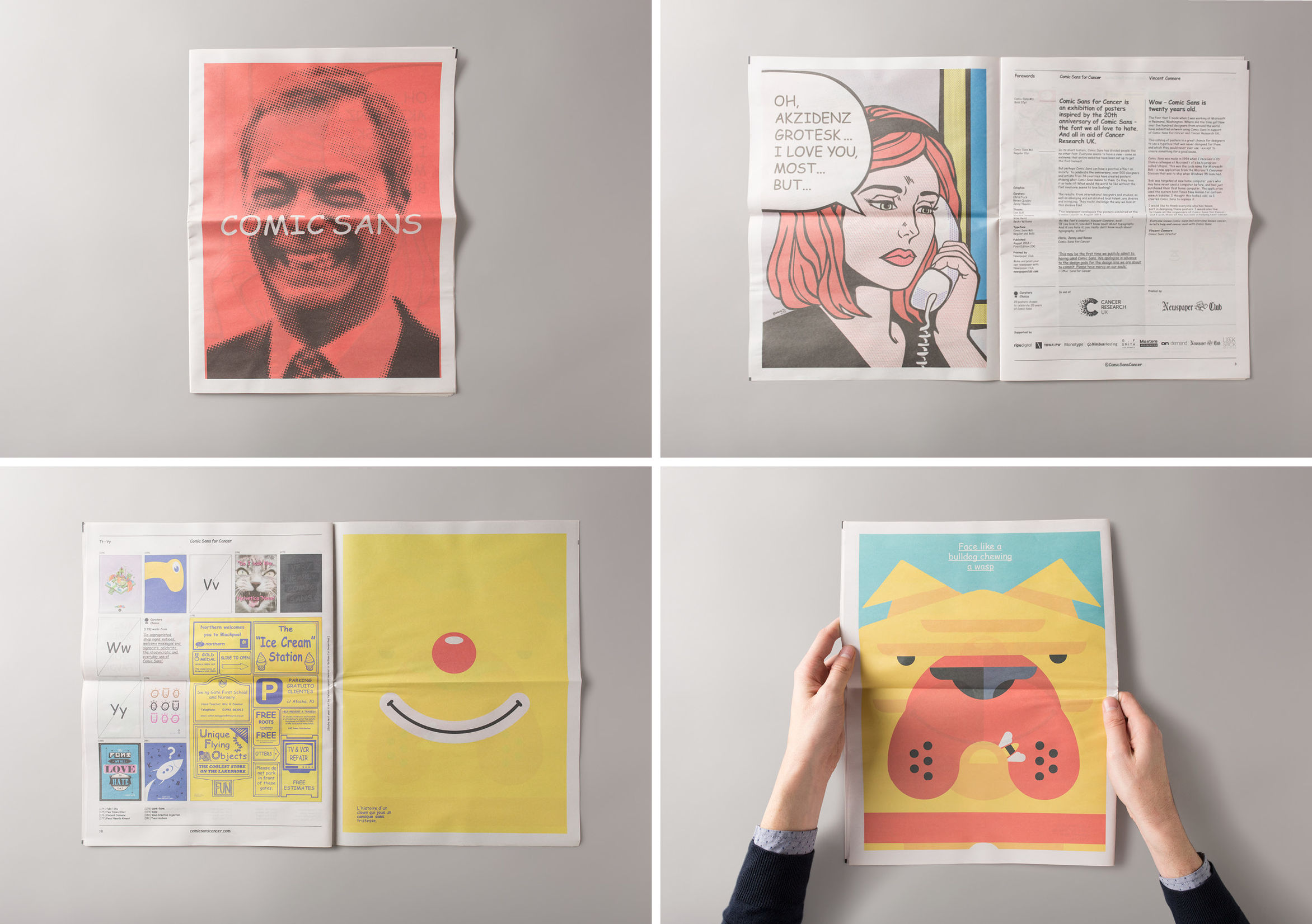 Comic Sans For Cancer | Best Design Awards