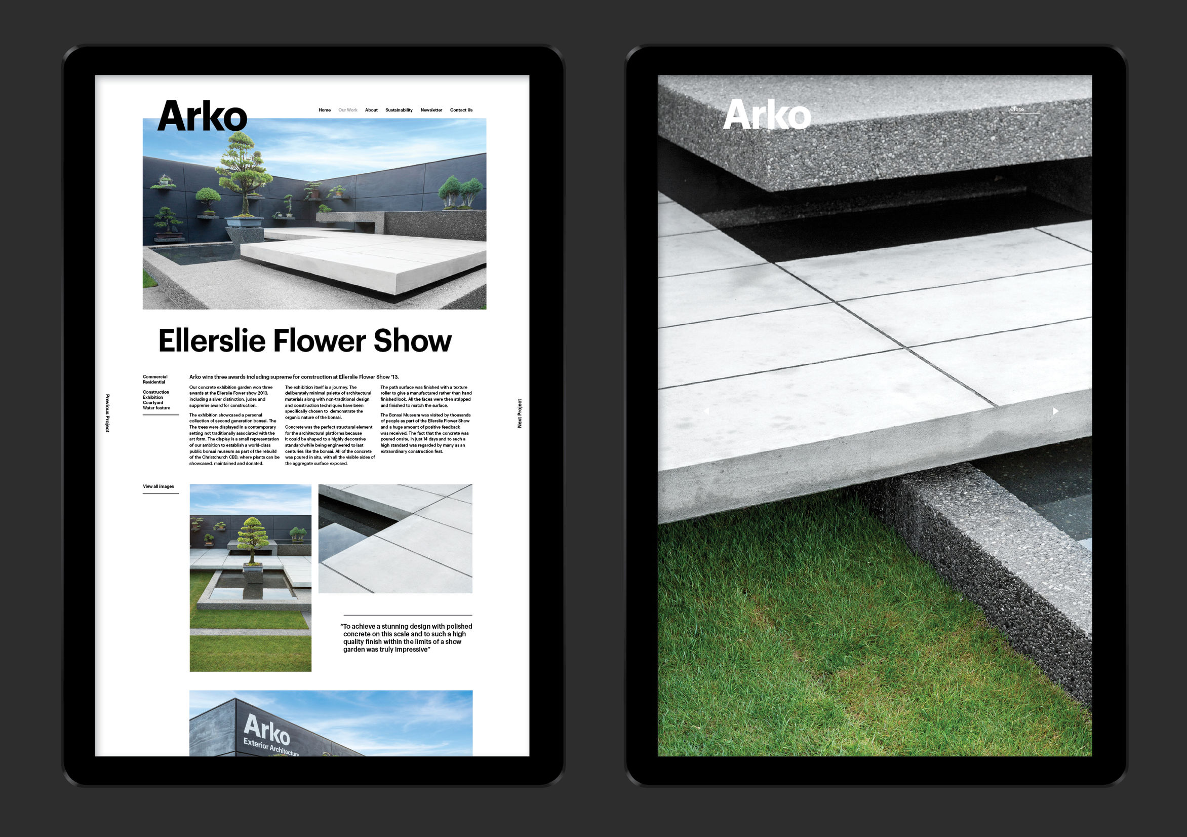 Arko Website | Best Awards