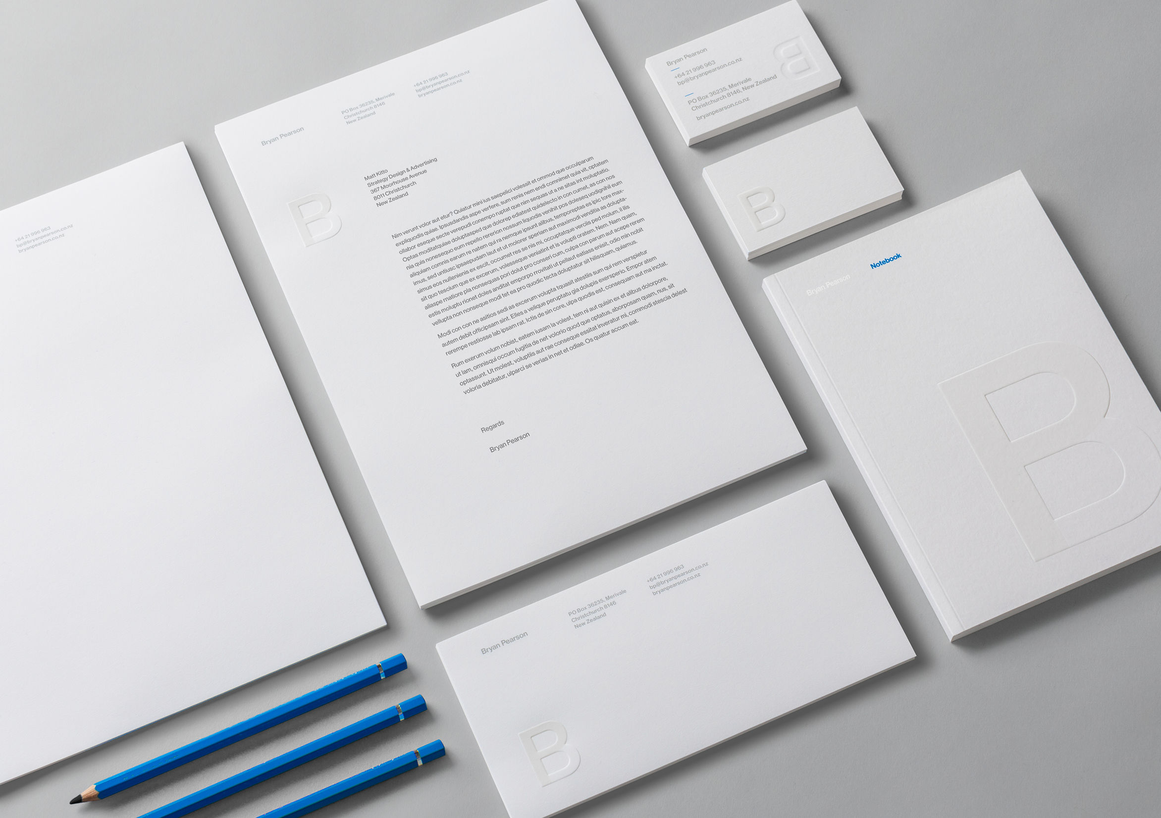 Bryan Pearson Brand Identity | Best Awards