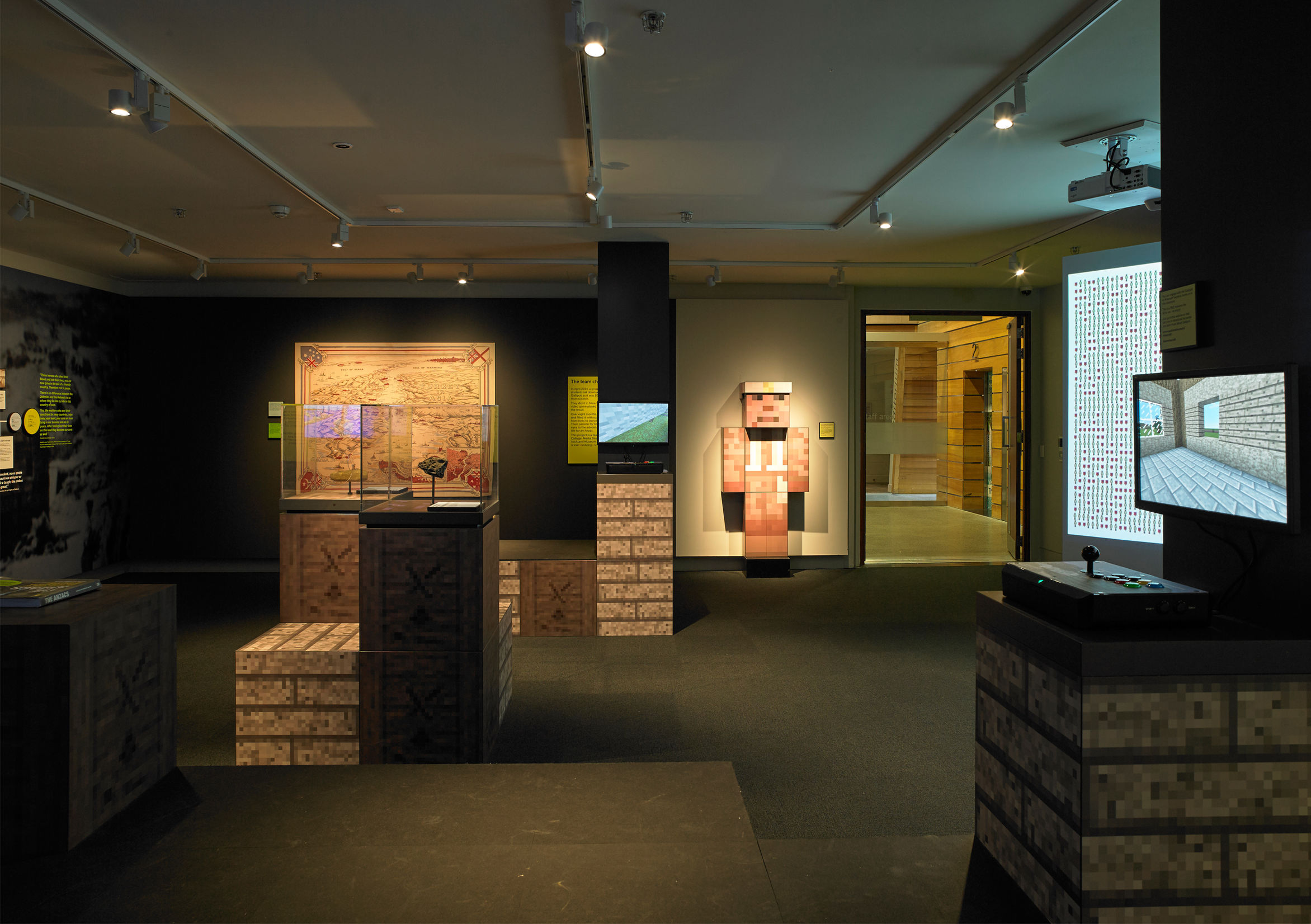 Gallipoli in Minecraft® Exhibition at Auckland War Memorial Museum ...