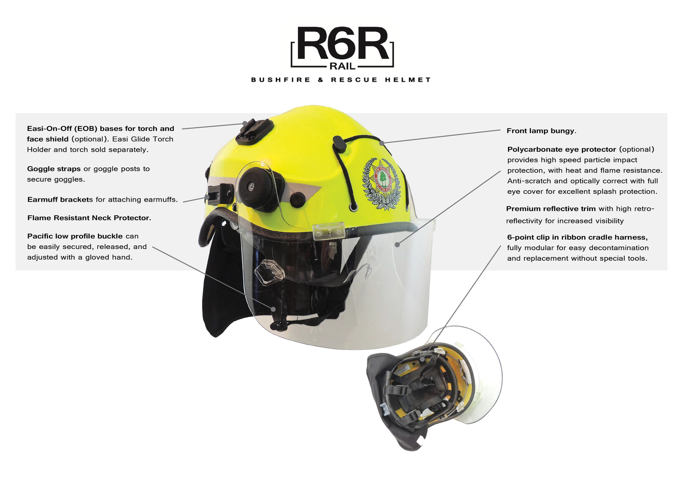 R6R Rescue Helmet | Best Awards