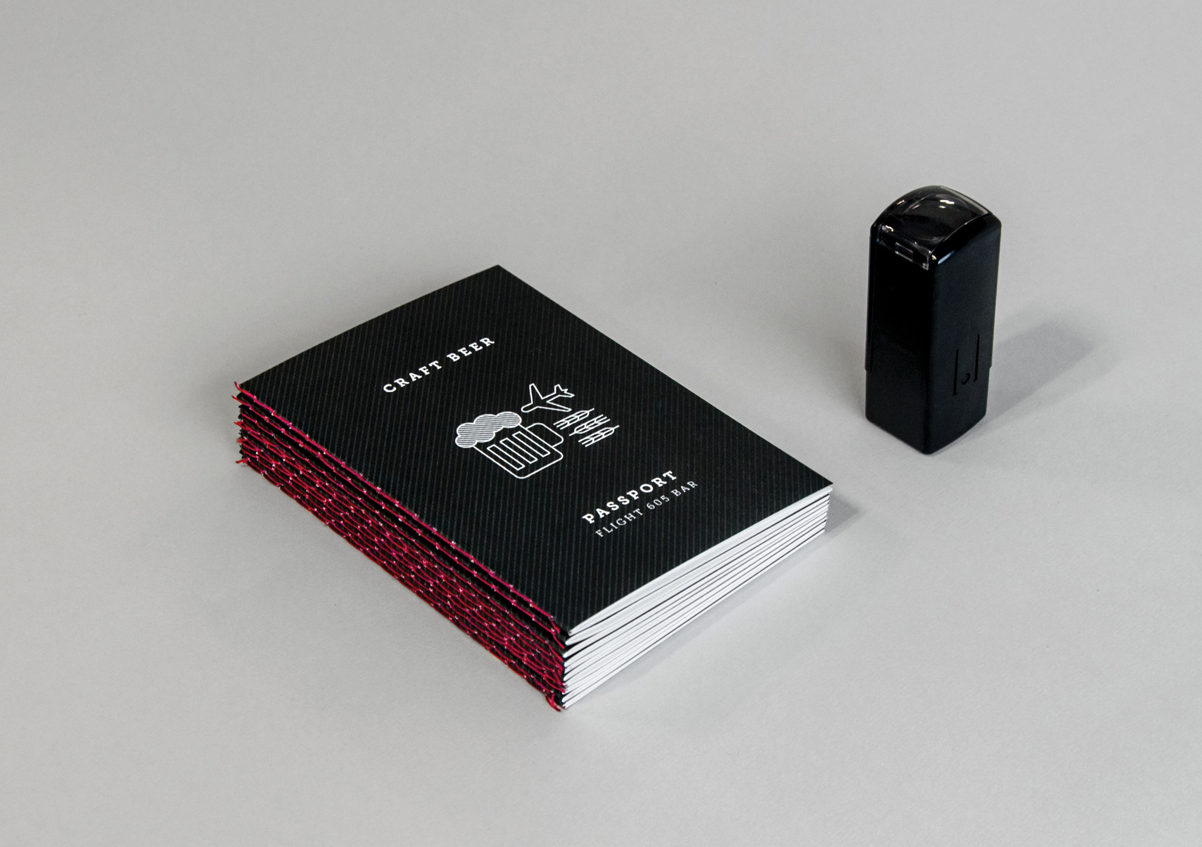 FLIGHT 605 Beer Passport | Best Design Awards