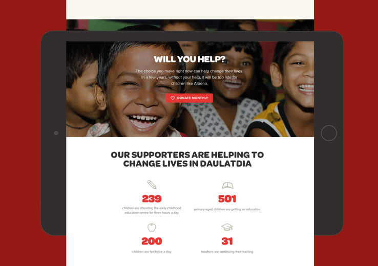 Save the Children Website | Best Design Awards