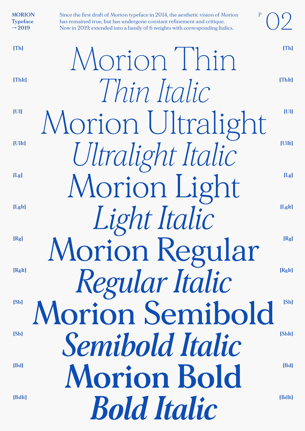Morion Typeface | Best Awards