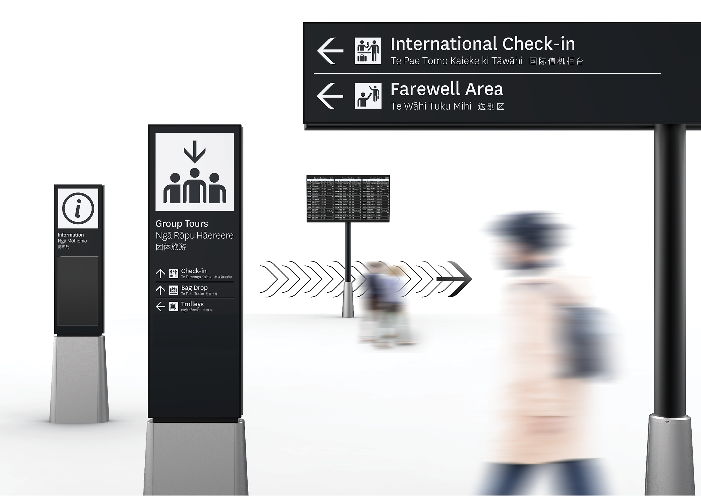 Auckland Airport Wayfinding Guidelines | Best Awards