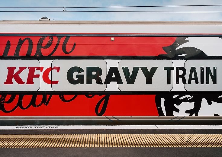 KFC Gravy Train | Best Design Awards