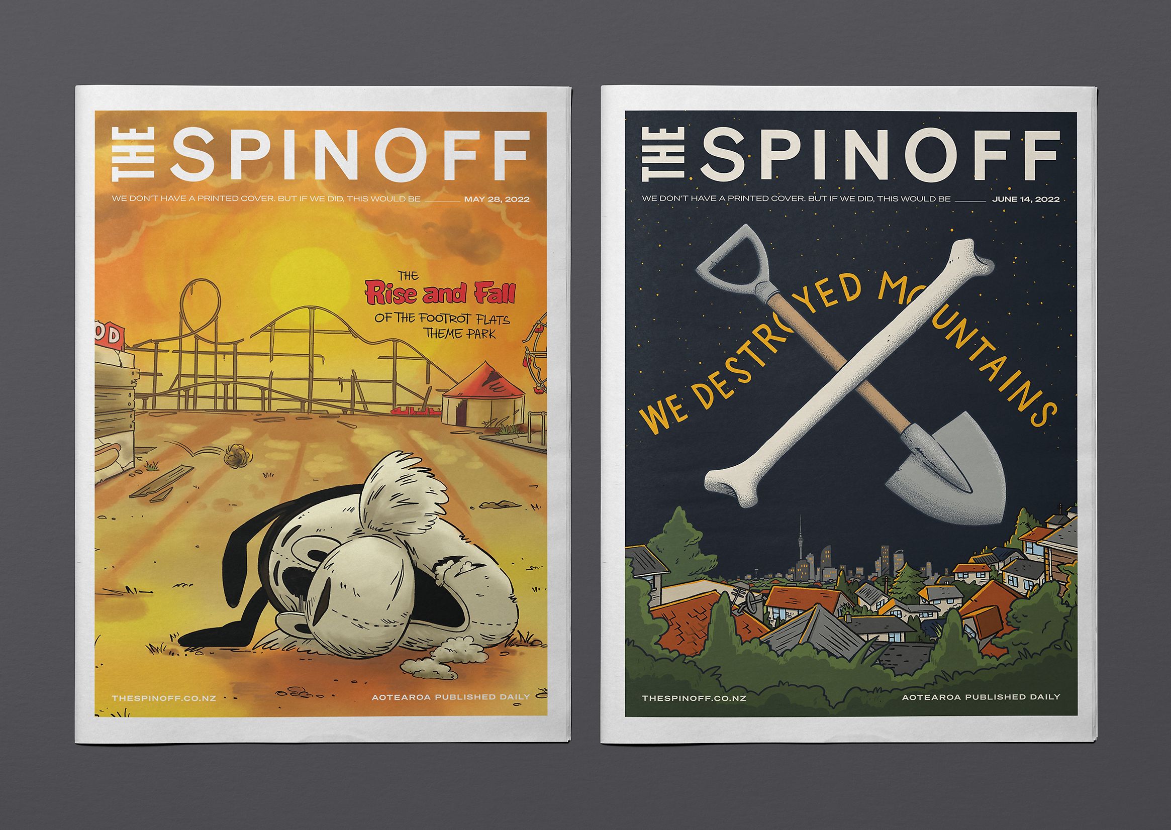 The Spinoff Covers | Best Design Awards