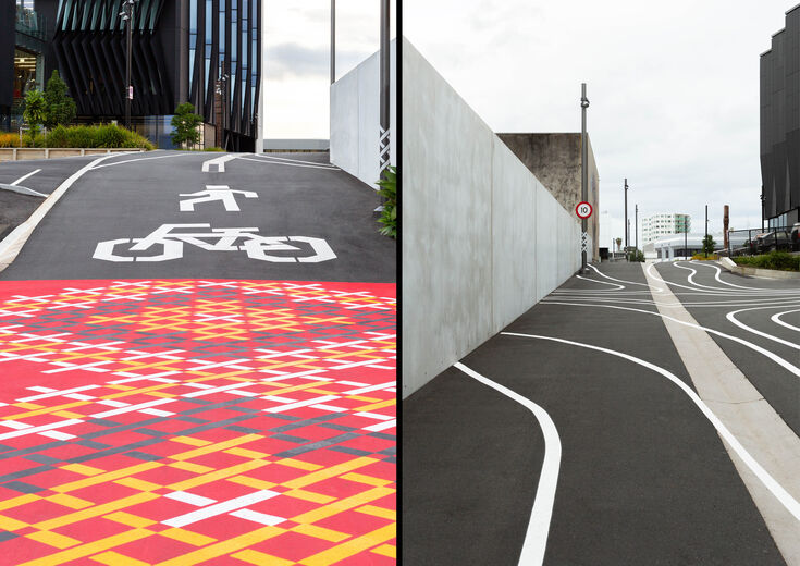 Durham Lane Supergraphics | Best Awards