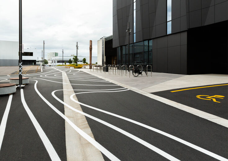Durham Lane Supergraphics | Best Design Awards