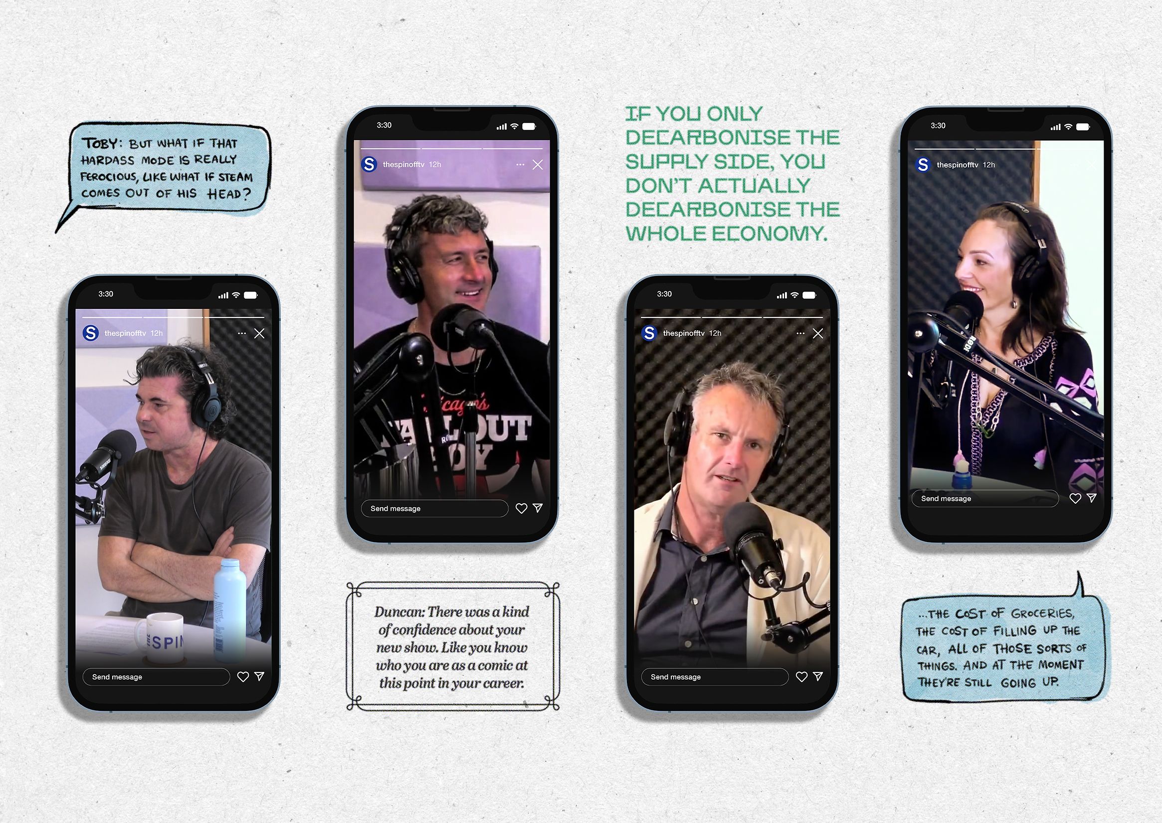 The Spinoff - Paper Podcasts | Best Design Awards