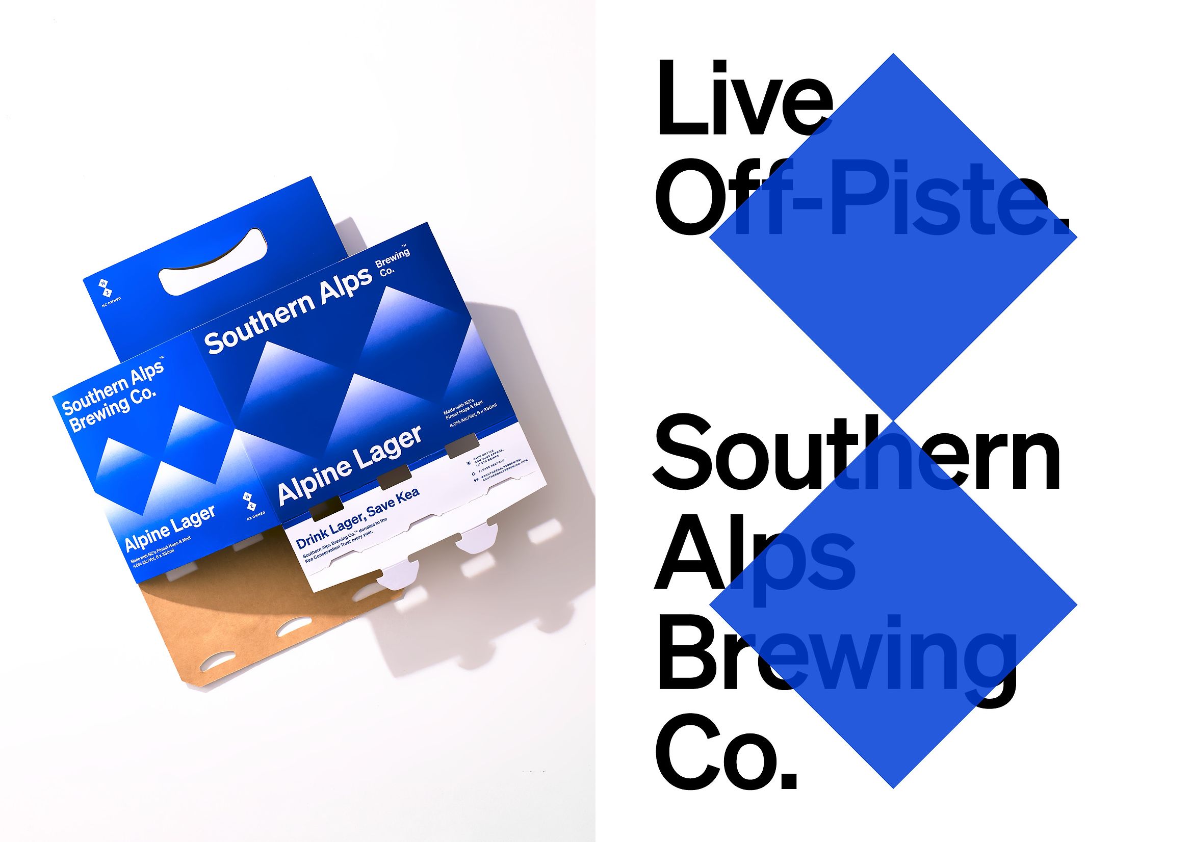 Southern Alps Brewing Co. — Pack | Best Awards