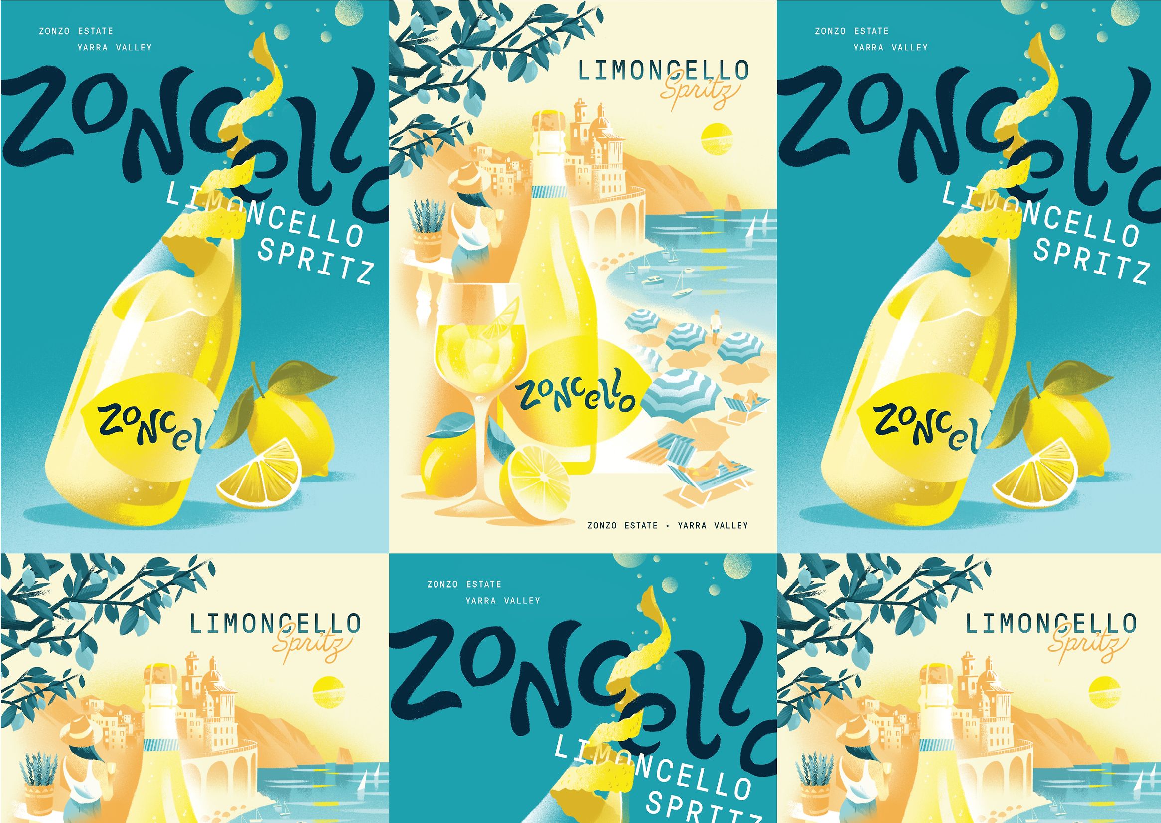 Zoncello Limoncello Spritz | Best Design Awards