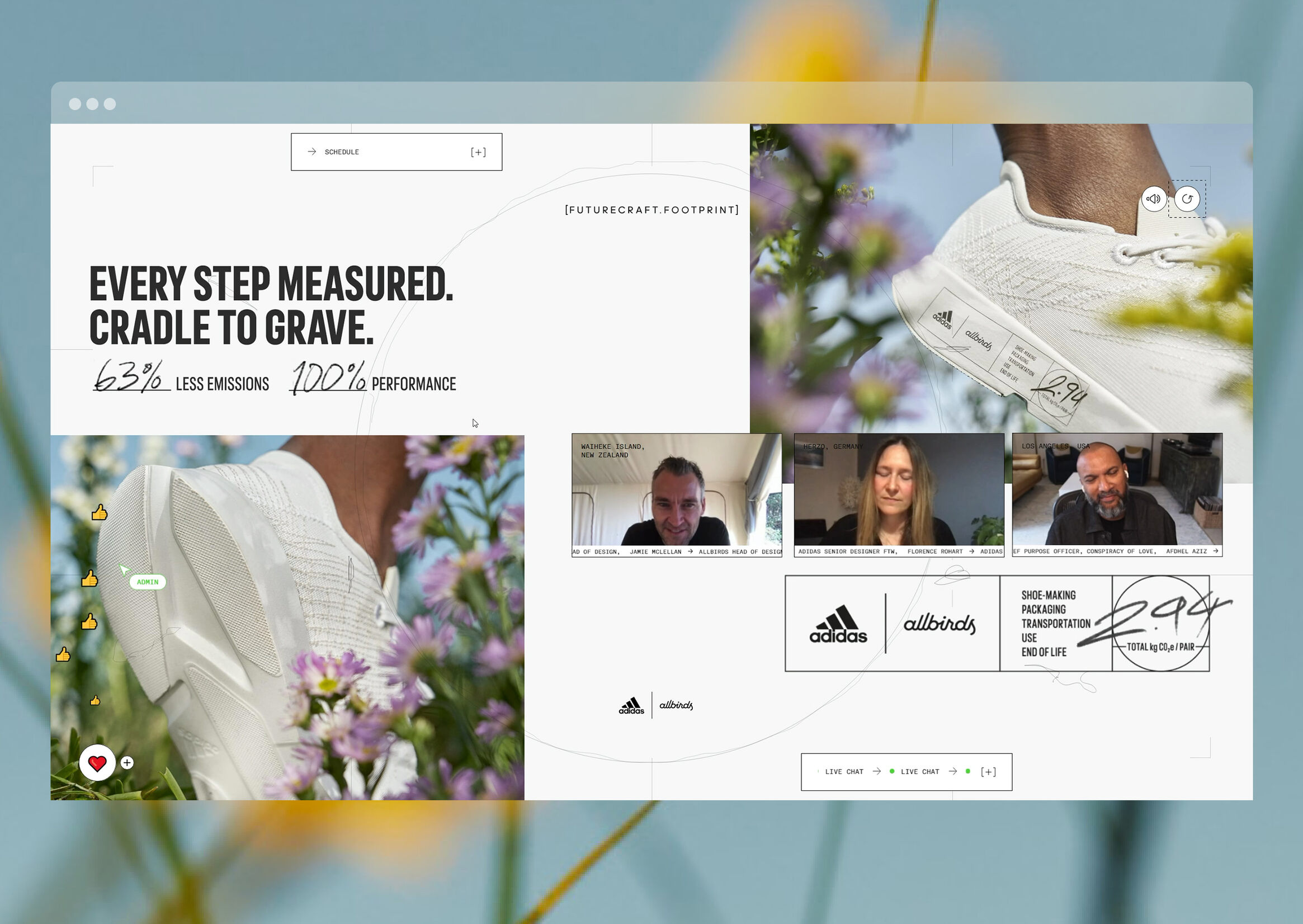 adidas | Allbirds FUTURECRAFT.FOOTPRINT Launch | Best Design Awards