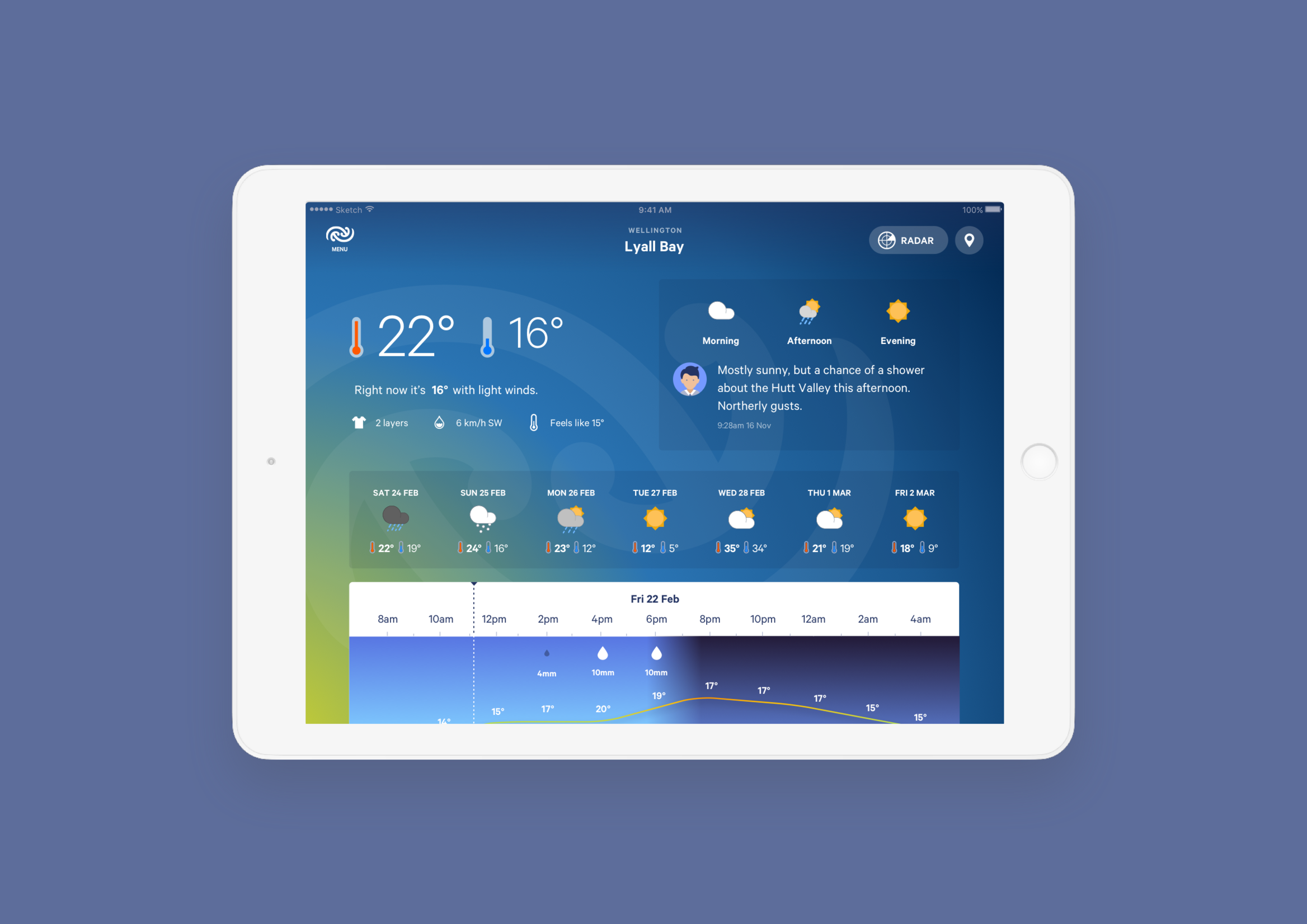MetService App | Best Awards