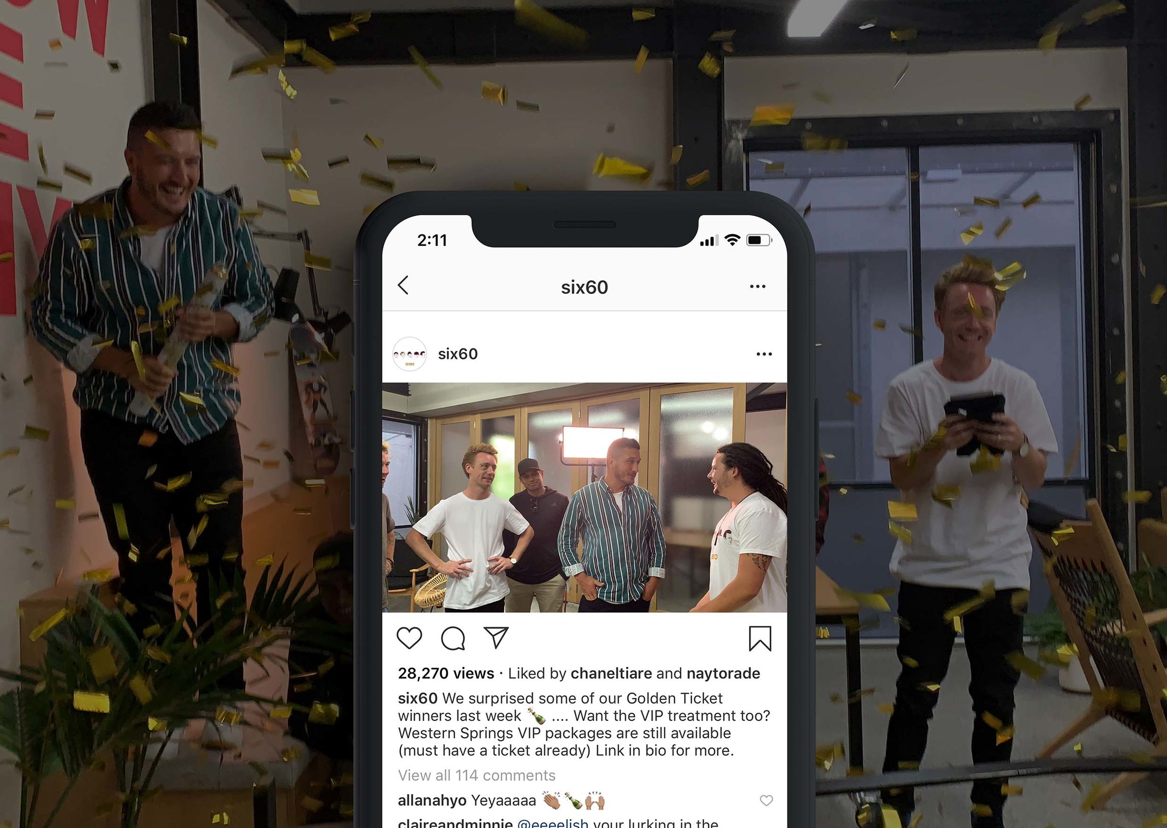 SIX60 Golden Ticket | Best Awards