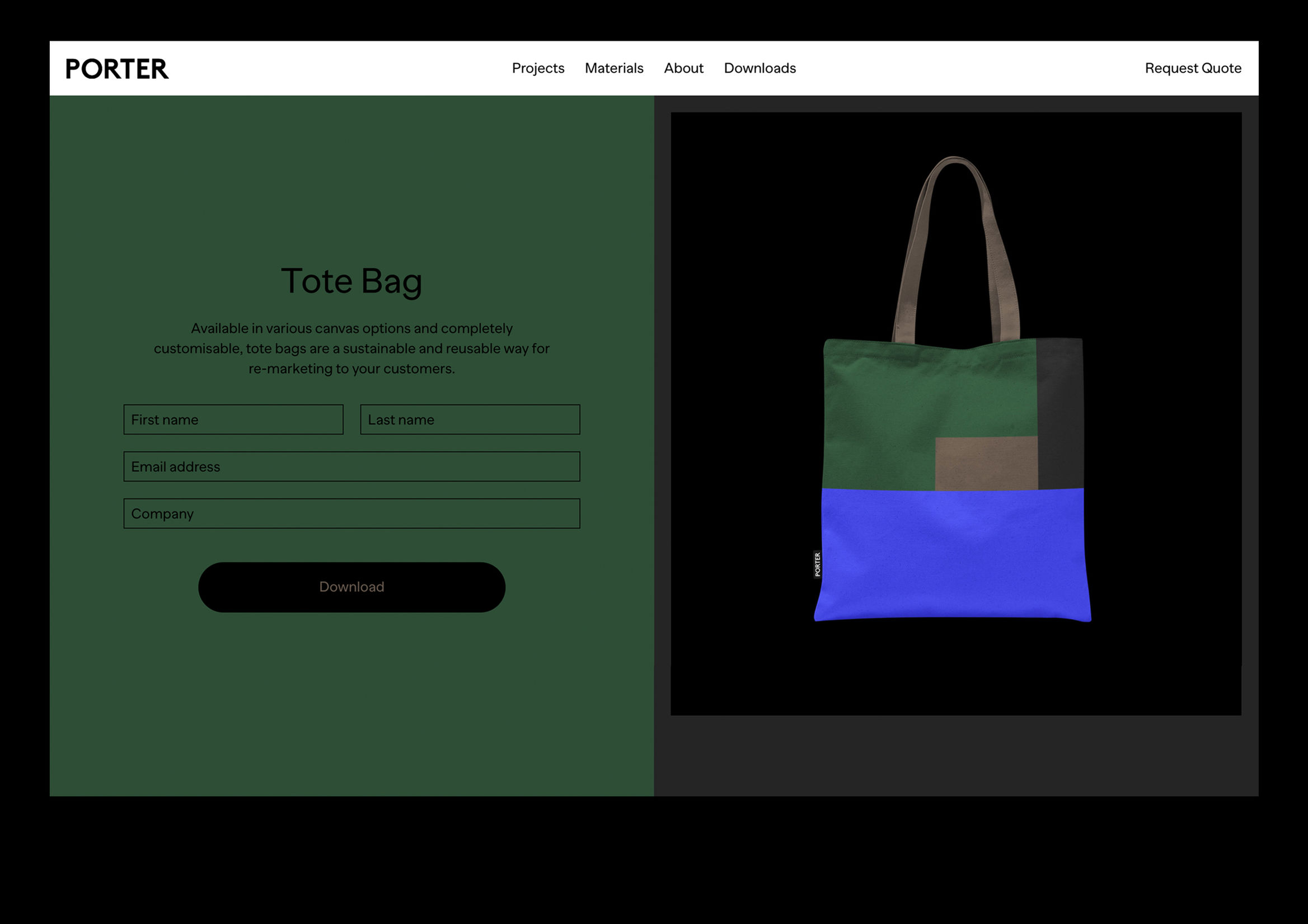 Porter Packaging | Best Awards