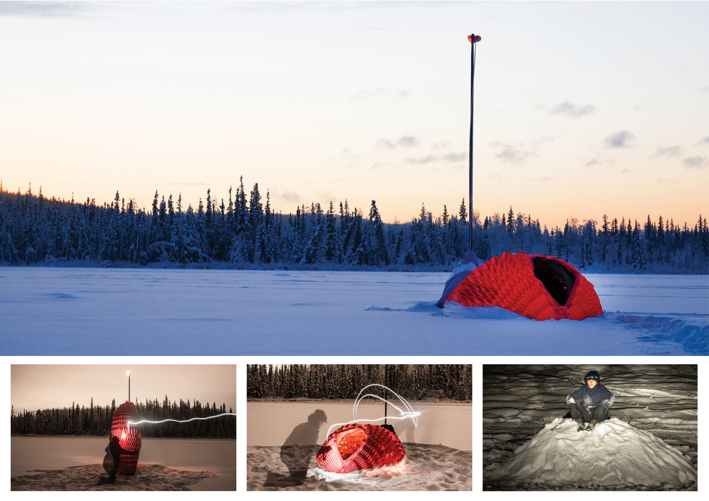 SNOWCAP: Deployable Emergency Shelter | Best Awards