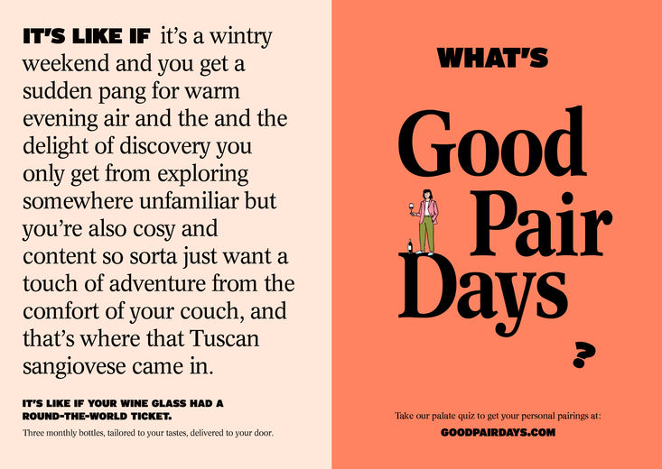 Good Pair Days Launch Campaign | Best Awards