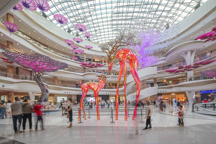 “Aura: The Forest at the Edge of the Sky” Atrium Installation, Haikou ...