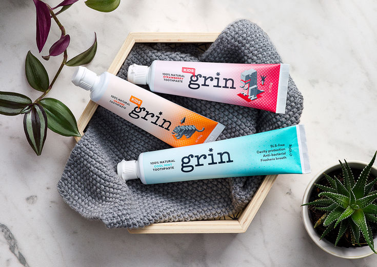 Grin Natural Toothpaste | Best Awards