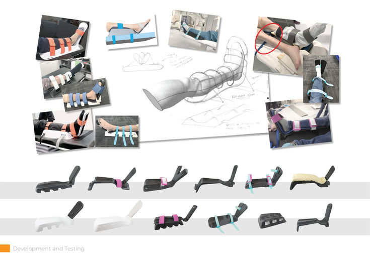 Lower Leg Support - Immobilization for Image Guided Therapy | Best Awards