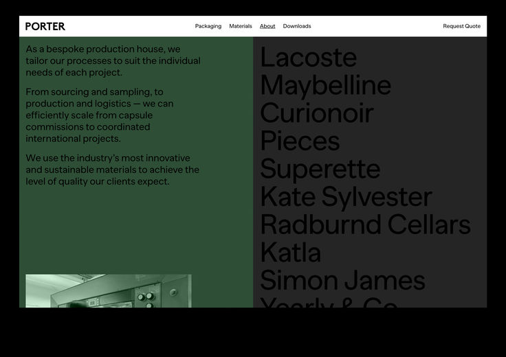 Porter Packaging | Best Awards