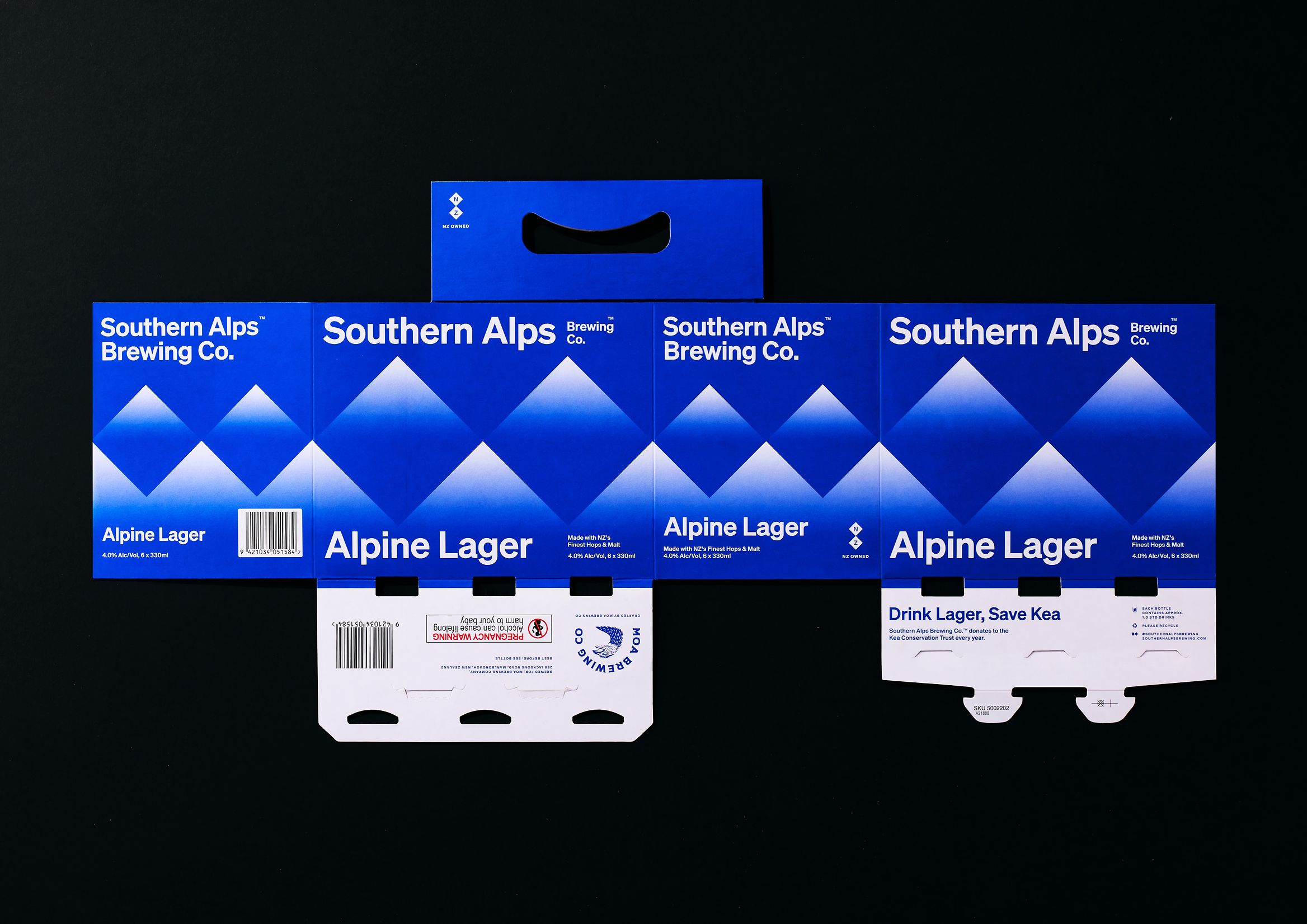 Southern Alps Brewing Co. — Pack | Best Awards